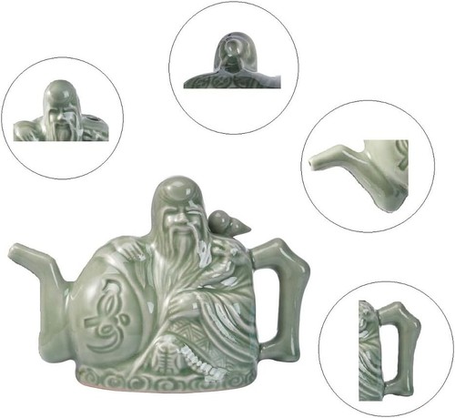 Assassins Teapot Ceramic Handmade Magic Tea Kettle for Three Drinks in ...