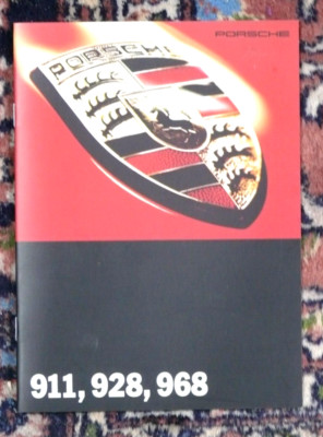 PROSPECTUS DE VENTE : PORSCHE 911 - 928 - 968 / EDITION DE 1994 TRES ...