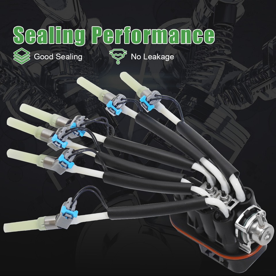 Spider Vortec Fuel Injector Assembly For GMC Chevy Trucks Pickup V6 4 ...