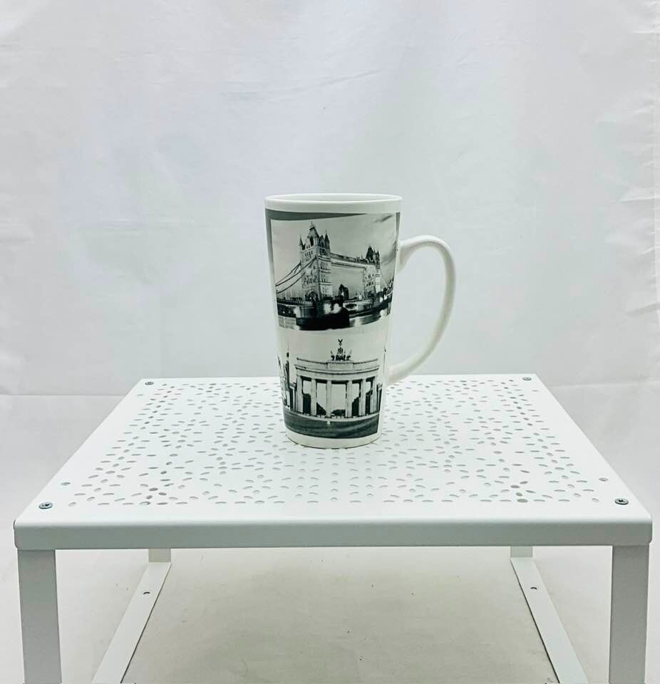 Jes Collection grand mug céramique décor Statue de la Liberté 15 x 12 ...