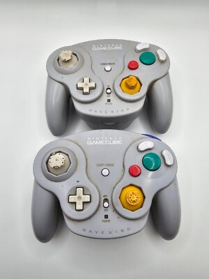 Nintendo GameCube Wavebird Controller Only(No Receiver) Rough Condition ...