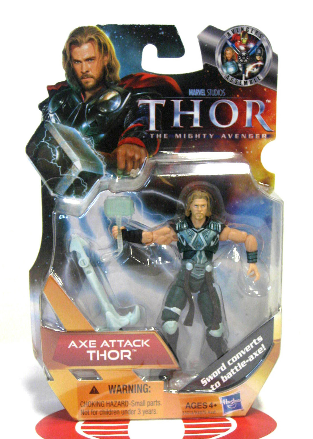 Marvel Universe Thor Marvel Action Figure Axe Attack Thor 4 In. Hasbro ...