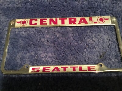 Central Pontiac dealership license plate frame Seattle Washington | eBay