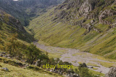 Photo 6x4 Coire Gabhail (The Lost Valley) Dalness/NN1651 Looking down ...