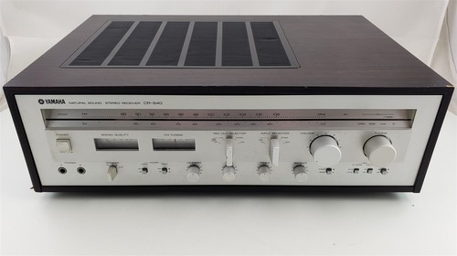 Yamaha CR-640 Natural Sound Stereo Receiver for Parts or Repair | eBay