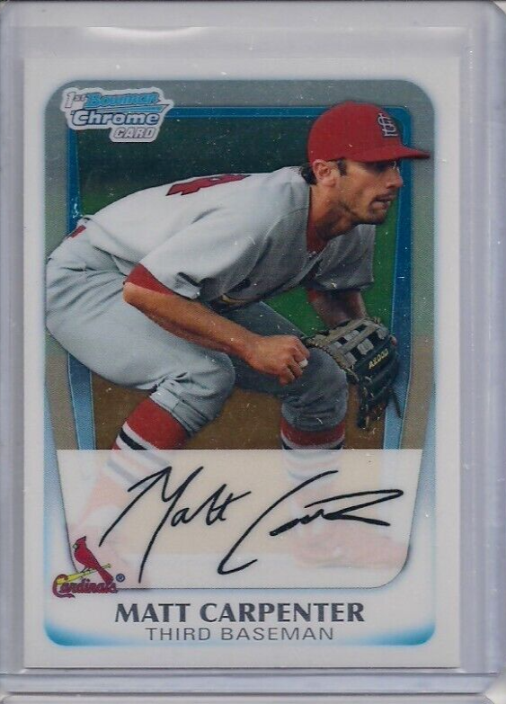 (2X) 2011 Bowman Chrome Matt Carpenter | eBay