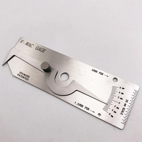 Weld Measuring Ruler Fillet Weld Gauge Welding Measuring Tool 13-piece ...