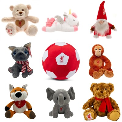 Liverpool FC Official Soft Toys Teddy Plush LFC Gifts | eBay UK