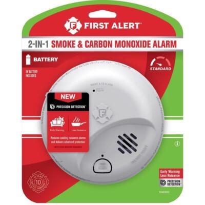 First Alert Battery-Powered Ionization Smoke and Carbon Monoxide ...