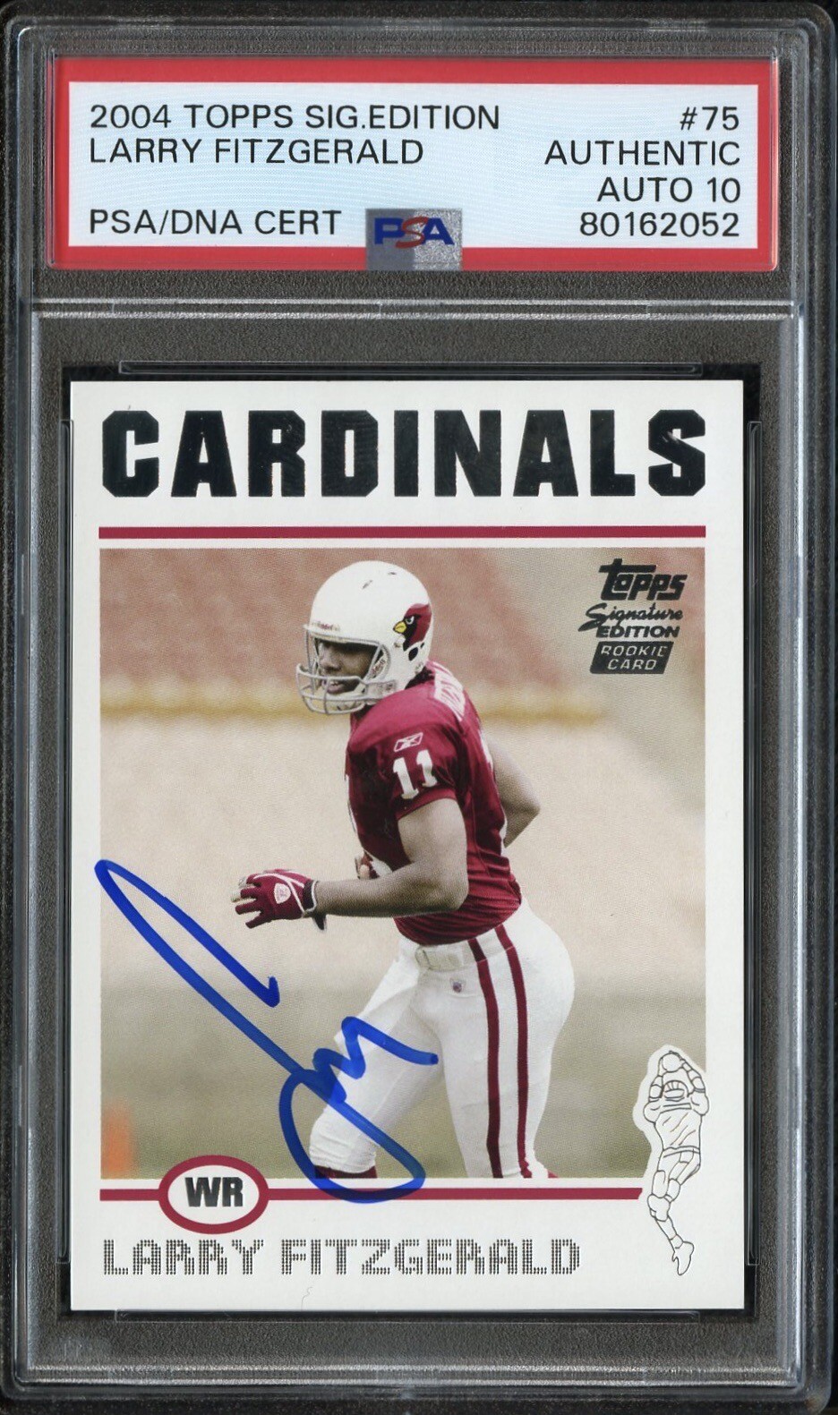 Larry Fitzgerald Autographed Memorabilia | Signed Photo, Jersey ...
