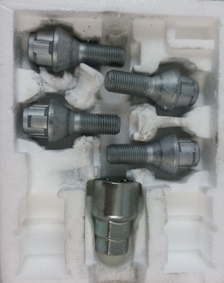 Wheel Bolt Kit Anti-Theft Compatible With Citroen Peugeot 1611196580 | eBay