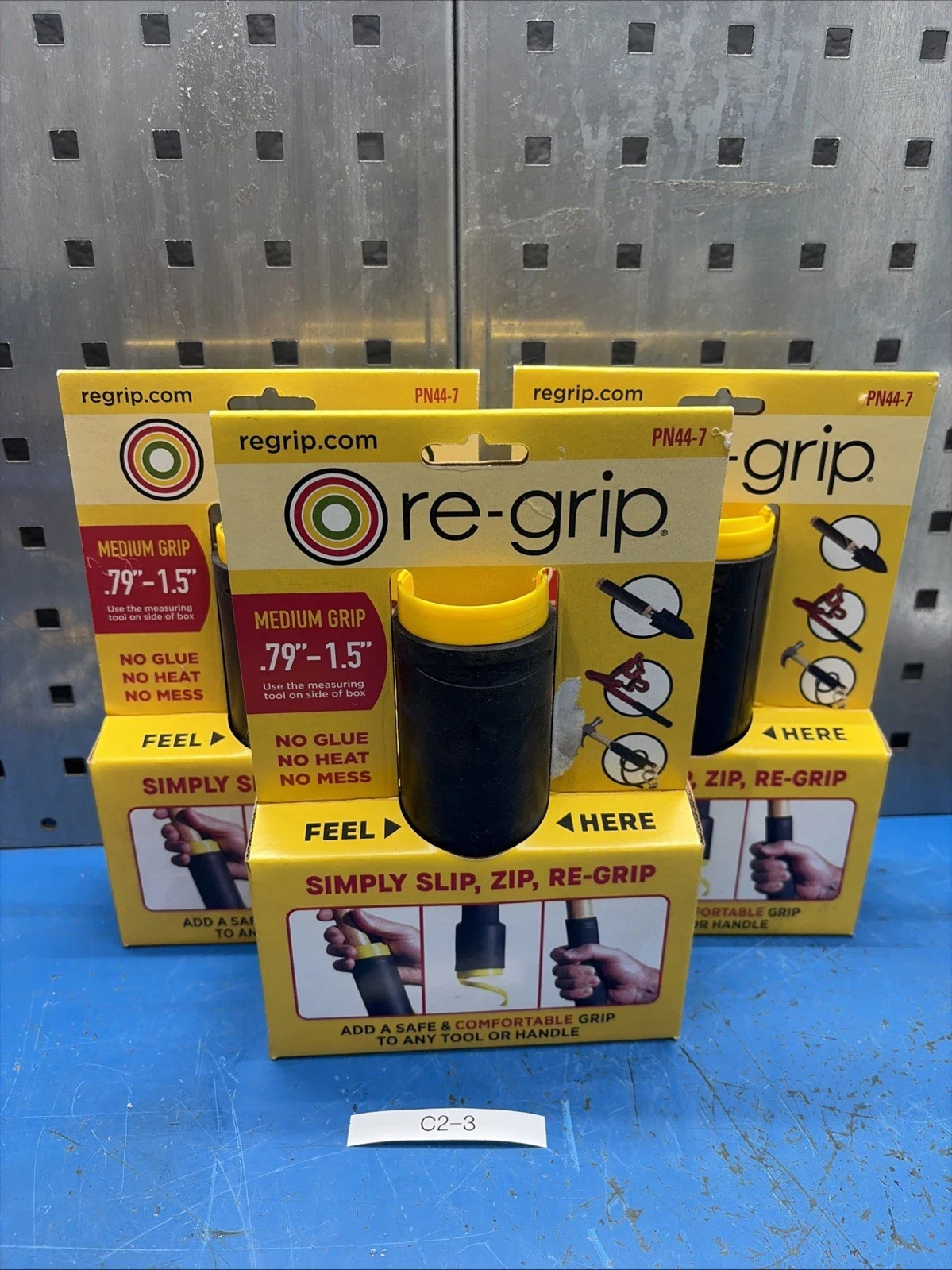(3) Re-Grip Replacement Grip .79