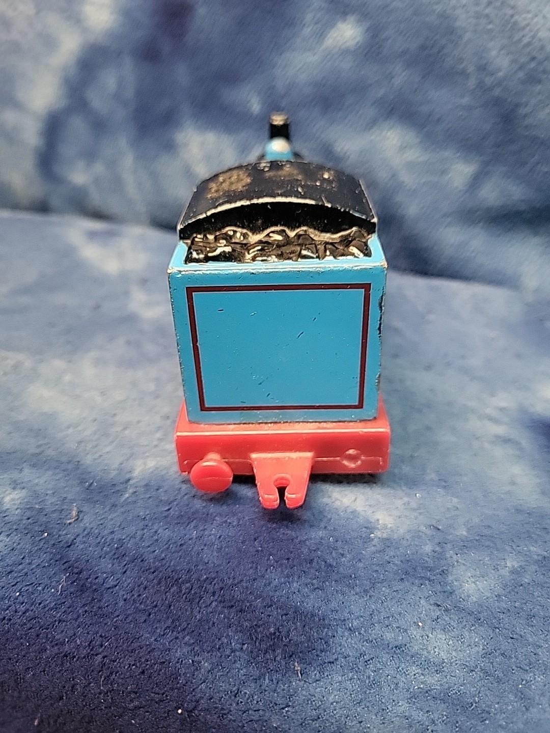 Vintage 1985 ERTL Pull Back & Go THOMAS THE TANK ENGINE 7" Train WORKS ...