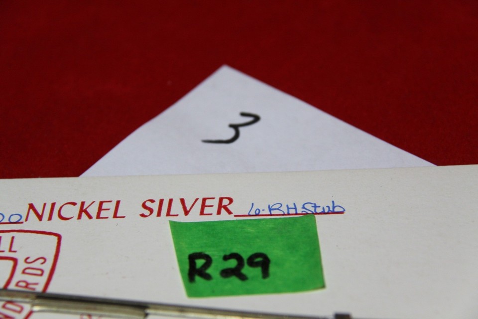 R29- BK Enterprises - Code 100 HO Nickel Silver Turnout - Right #6 Stub ...