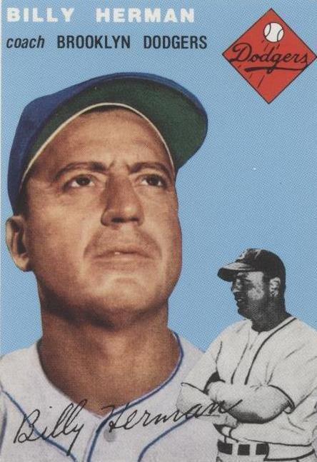 1994 Topps Archives The Ultimate 1954 Set - Billy Herman #86 for sale ...