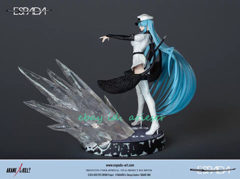 Espada Akame ga KILL! Esdeath Statue Painted Model Figure In Stock 1/6 ...
