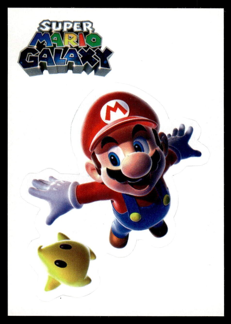 2009 Nintendo Enterplay Super Mario Galaxy sticker #125 Mario/Luma | eBay