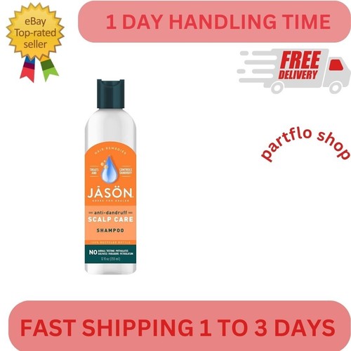 Jason Dandruff Relief Treatment Shampoo Anti Dandruff Scalp Care 12 Oz ...