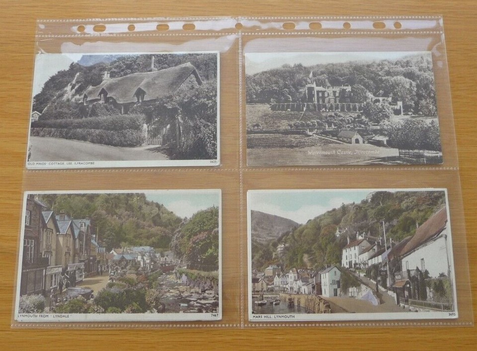 Photo/Postcard A4 Punched Pockets Protection - Display | eBay UK