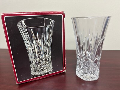 RCR Royal Crystal Rock Lead Crystal Flower Vase w/Box #329721 | eBay