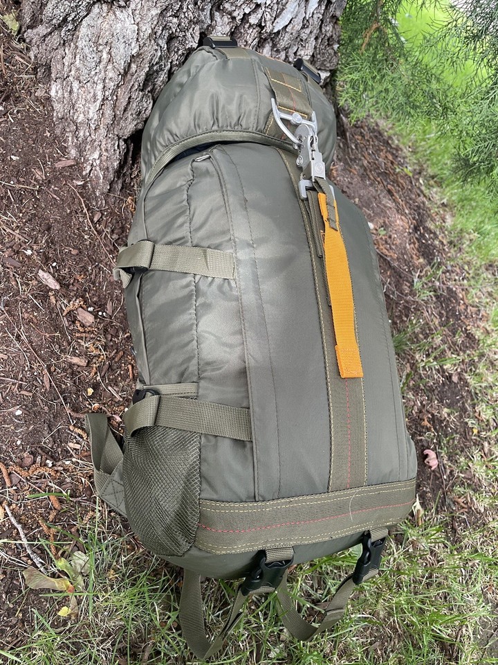 Parachute Airborne Flight Backpack Military Tactical Bag Travel Pilot ...