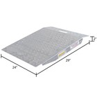 Guardian SR-01-24-24-P-TS6 Shed Ramp with Punch Plate Surface | eBay