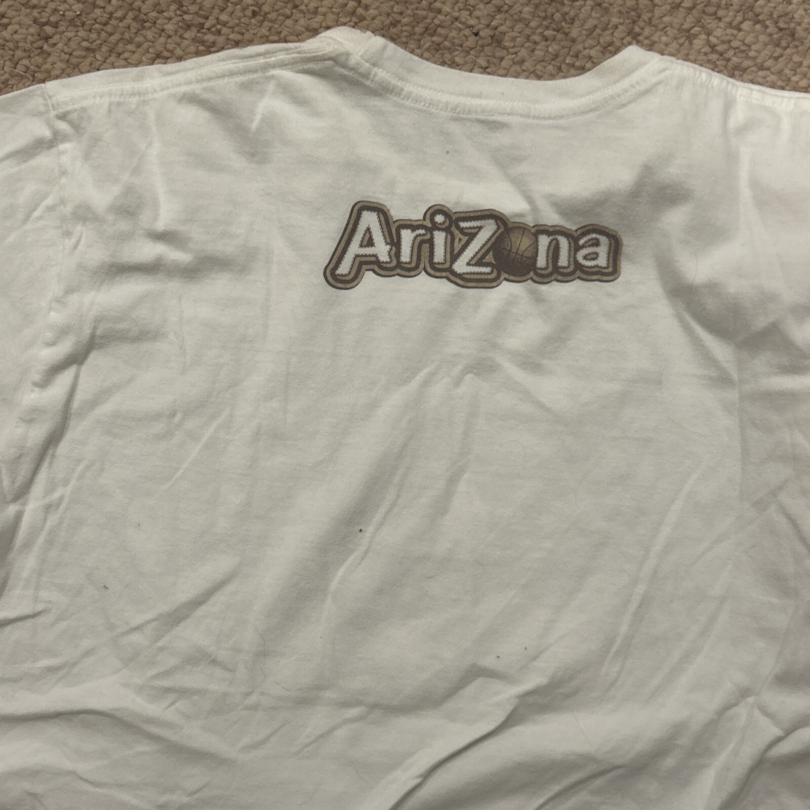 Rare Y2K Soda Shaq Arizona Tea Promo T-shirt Sz L | eBay