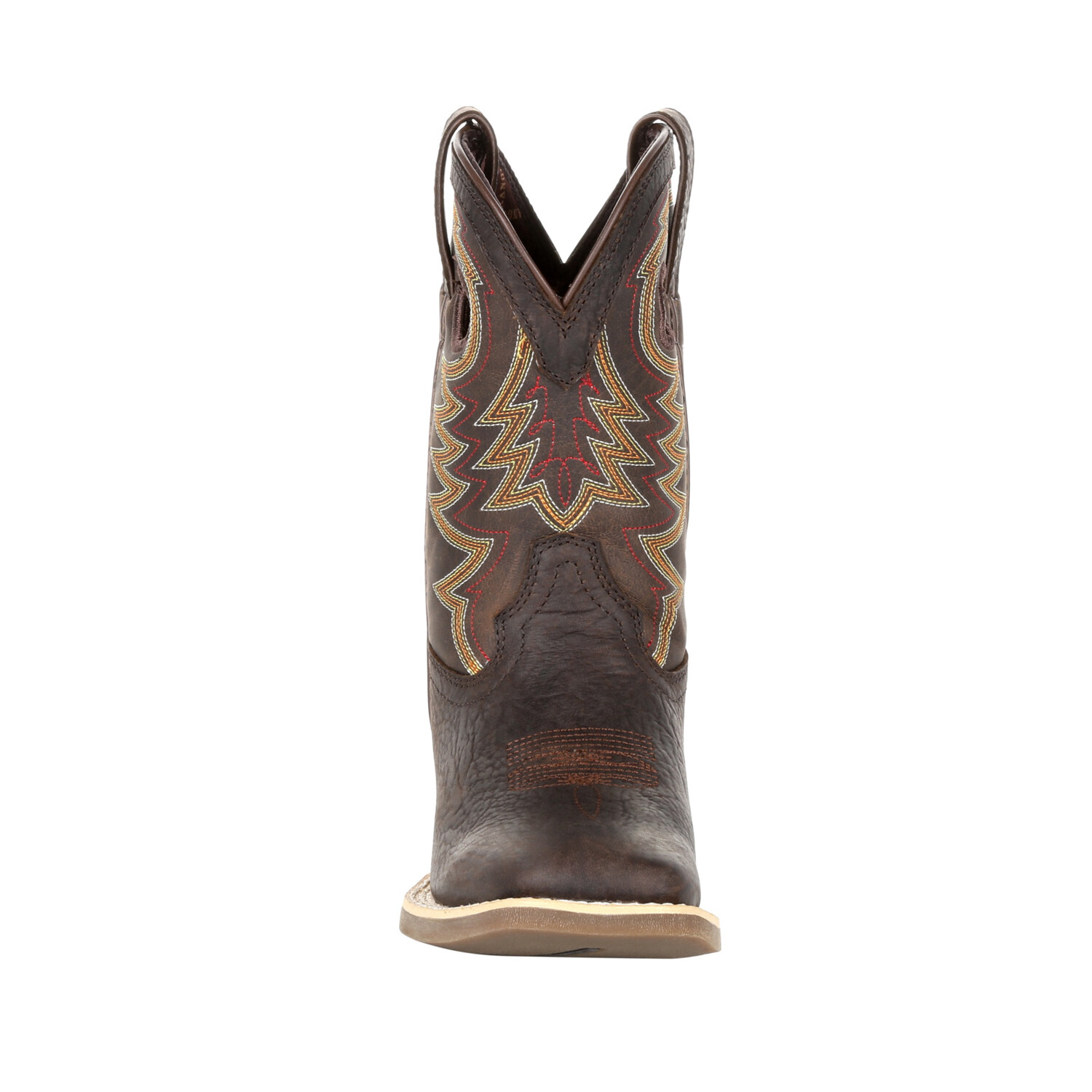 Durango Youth Dark Bay Leather Lil Rebel Pro Western Cowboy Boots | eBay