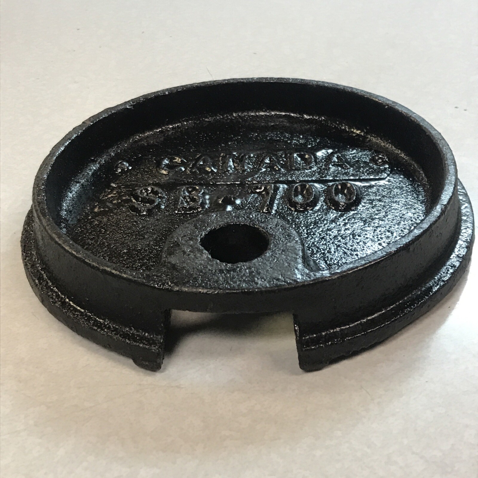 TYLER CURB BOX LID 5-3/4” diameter Canada SB-700 “WATER” cast iron | eBay