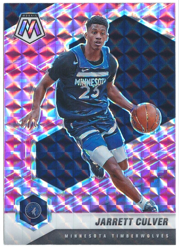 Jarrett Culver - Minnesota Timberwolves - CAMO PINK - 2021 Mosaic ...