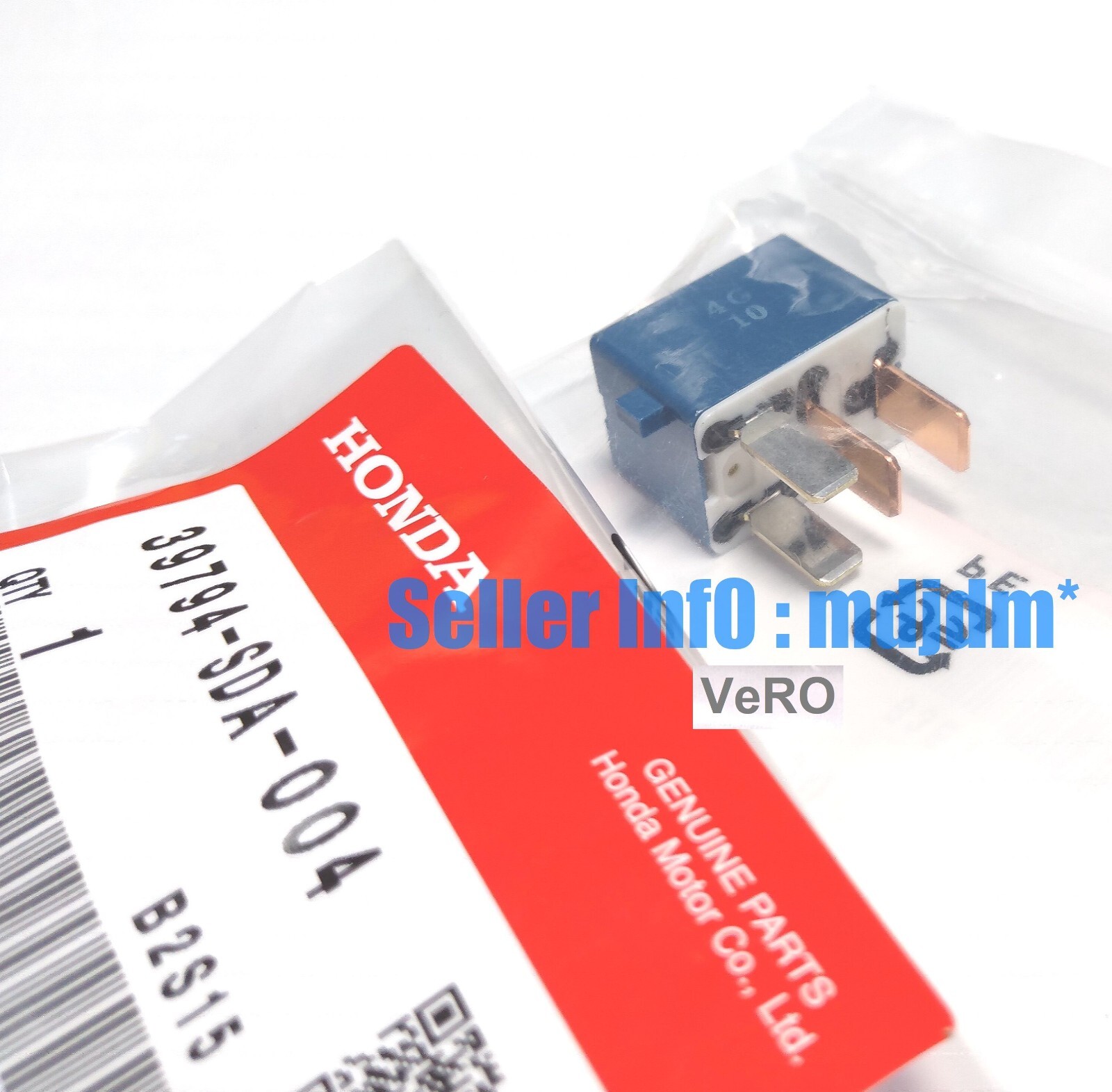 Genuine Honda Fuel Pump Relay Assembly OEM 39794SDA004 for sale online ...