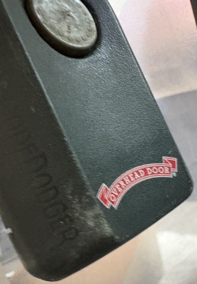 Overhead Door ACSCTO Type 1 Garage Door Gate Opener Remote CodeDodger ...