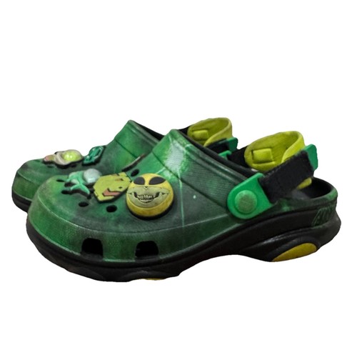 Crocs X Ron English Area 54 Kids Clogs All Terrain Cosmic Glow In Dark ...