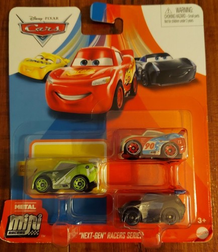 Disney Pixar Cars Mini Racers Next Gen Series, Chase Racealot,Paul ...