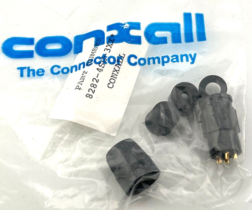 Conxall Circular Connector 4 contact Solder 8282-4SG-3XX 4 pin female ...