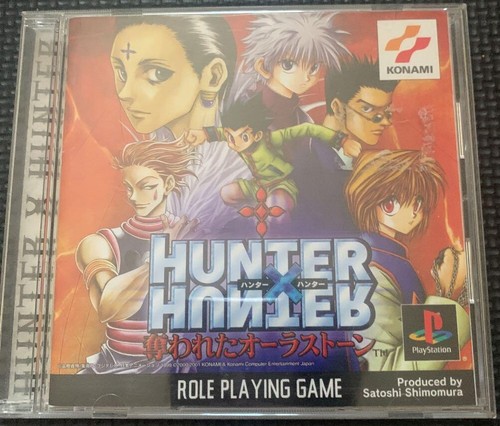 USED PS1 PlayStation 1 Hunter X Hunter Deprived aura stone (Language ...