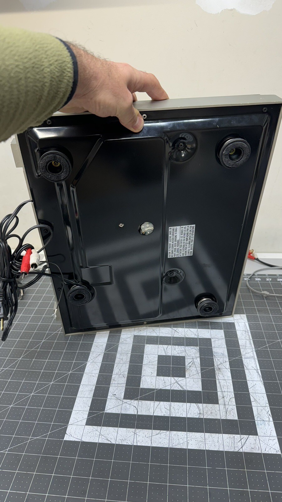 Hitachi Model HT-50S Direct Drive Turntable No Cartridge Doesn’t Power ...