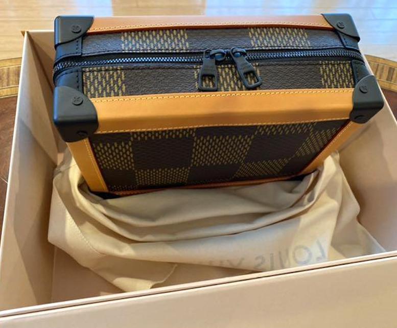 LOUIS VUITTON NIGO Soft Trunk Bag N40381 Crossbody Damier LOUIS VUITTON NIGO Soft Trunk Bag N40381 Crossbody Damier