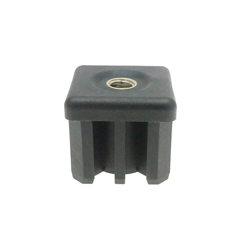 2 Pack Heavy Duty Square Threaded Insert 30mm x 30mm, M12 Thread, Tube ...