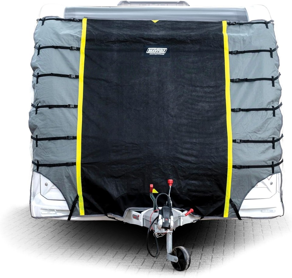 Premium Quality Universal Front Towing Caravan Cover Protection 225 ...