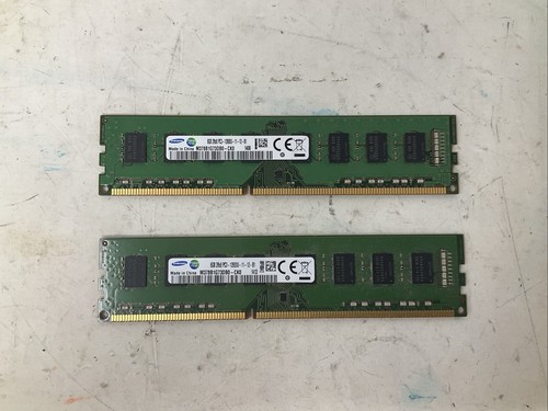 Pair (2) of Samsung 8GB 2Rx8 PC3-12800U DDR3-1600MHz M378B1G73DB0-CK0 ...