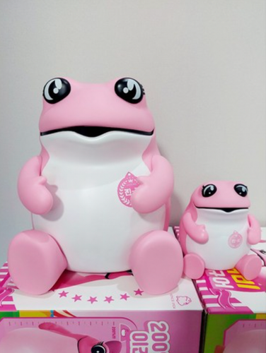 Hite Jinro BIG Frog Toad Figure Pink Version Korea Soju Mascot ...