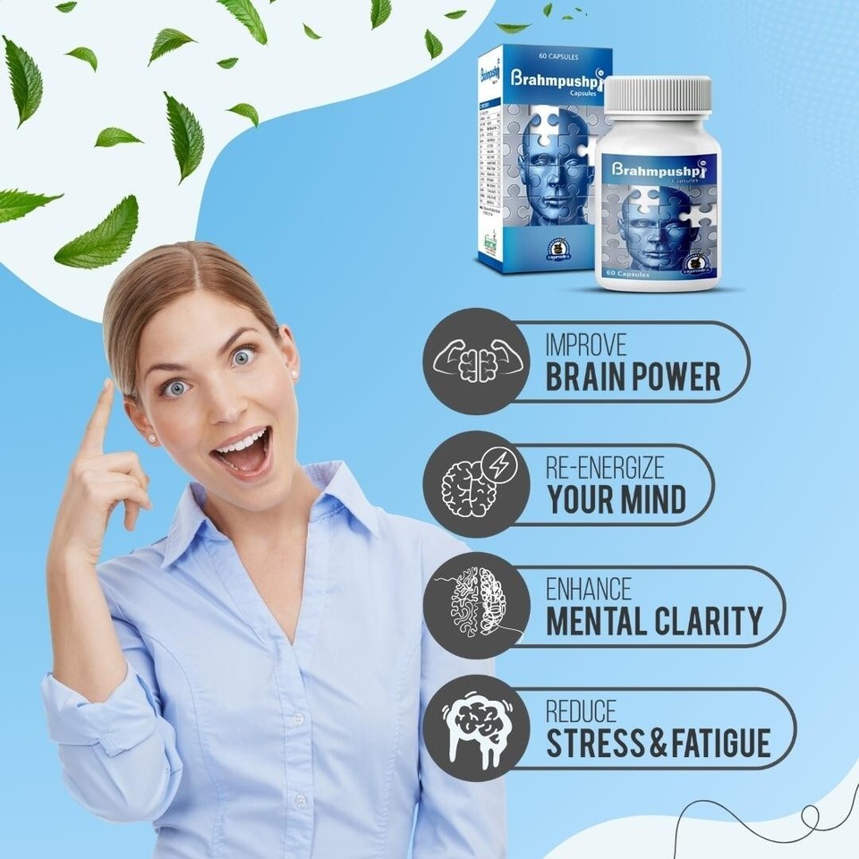 Herbal Brain Power Enhancement Pills, Memory Booster Supplements ...