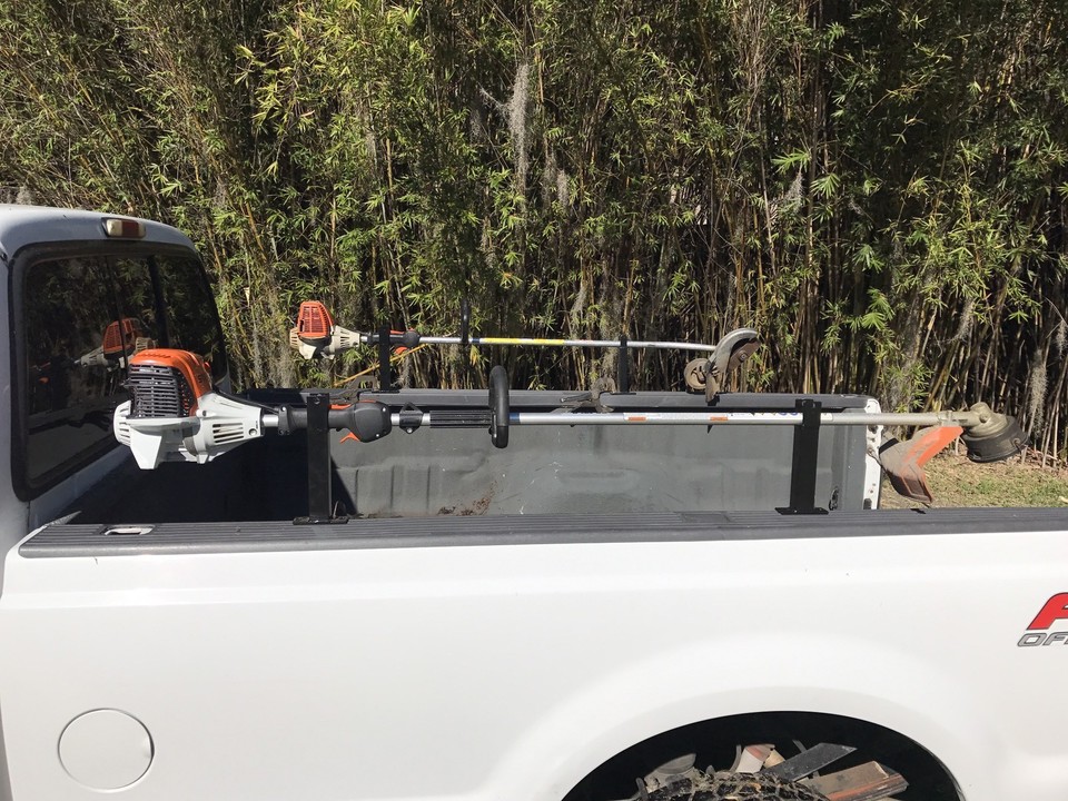 LOCKING 7” Tall Rack for Weedeater Edger String Trimmer Weed Eater | eBay