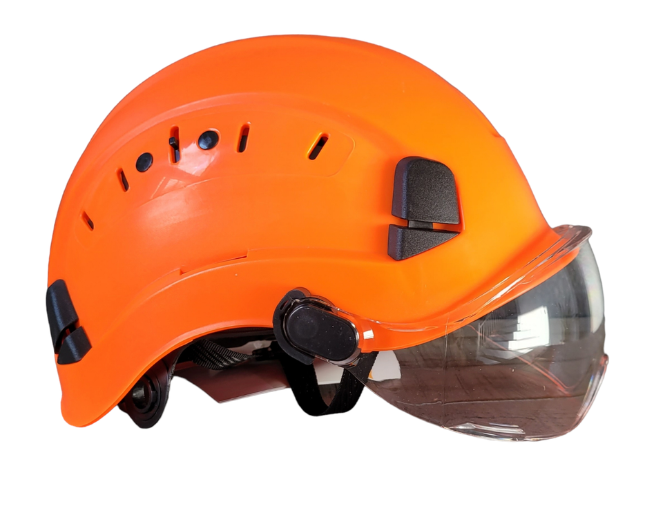 Arborist Tree Rock Safety Helmet, Climbing Work Hard Hat with Visor | eBay