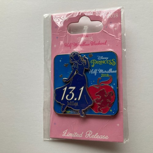 Princess Half Marathon 2018 - Half Marathon Logo Snow White Disney Pin ...