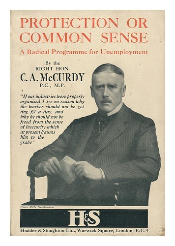 MCCURDY, C. a (CHARLES a Protection or Common Sense : a Radical ...