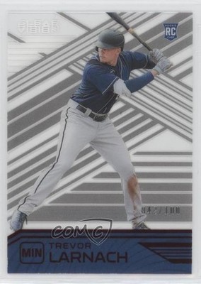 2021 Panini Chronicles Clear Vision Red 42/100 Trevor Larnach #24 ...