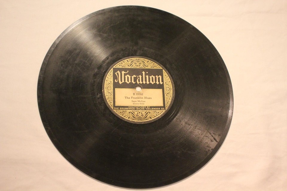 COUNTRY SAM MCGEE The Franklin Blues / Buck Dancer's Choice VOCALION ...