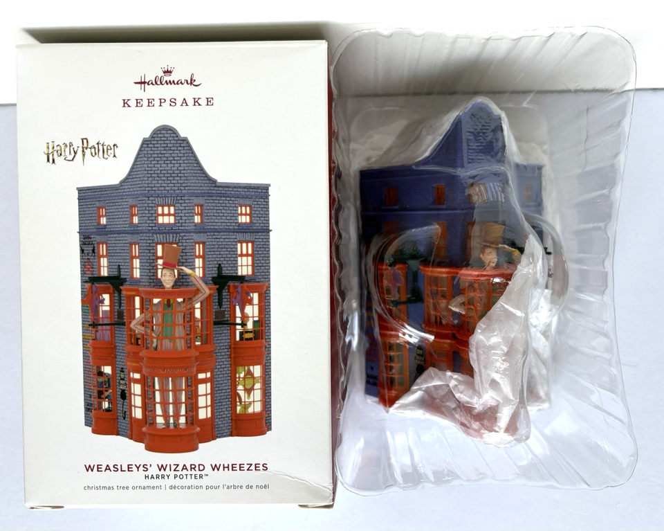 Hallmark Weasleys Wizard Wheezes Joke Shop Ornament 2019 NEW in Box | eBay